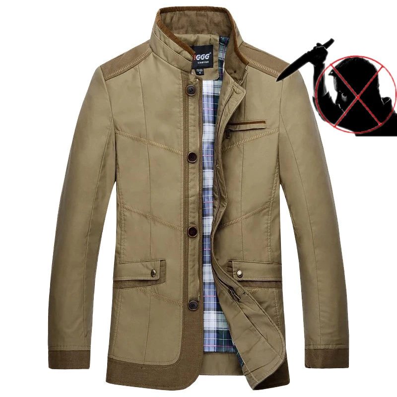 Self-Defense-Tactical-Gear-Stealth-Cut-Proof-Cotton-Blazer-Knife-Stab ...