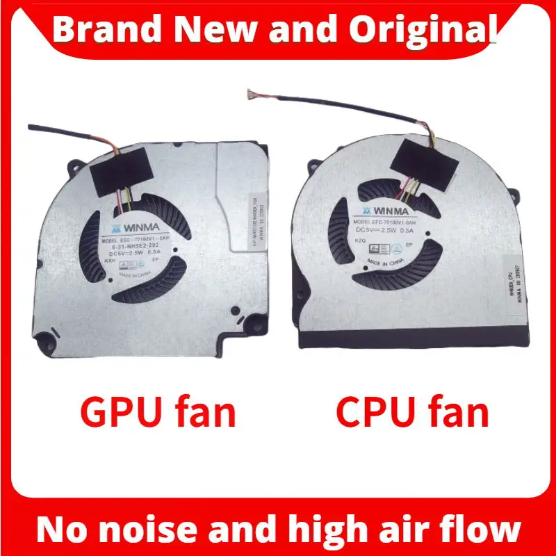 New CPU Cooling Fan for Hasee Z7M-CT5NA Z7M-CN7NA Z7M-CT7NK T58-V EGC ...