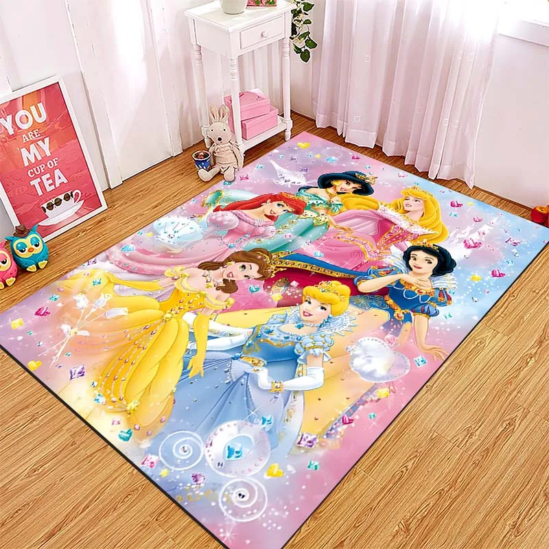 All-Disney-Princess-Print-Cartoon-Carpet-Rug-for-Home-Living-Room ...