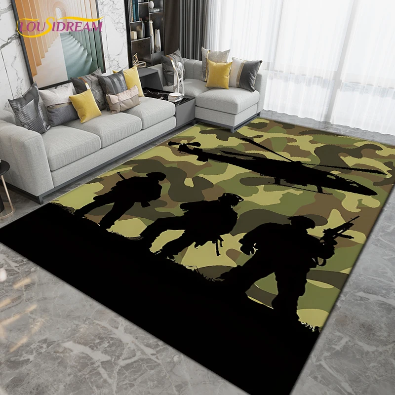 Military-Camouflage-Carpets-for-Living-Room-Bedroom-Decorative-Outdoor ...
