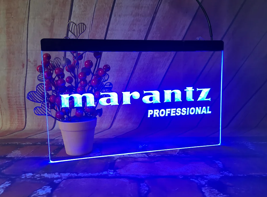 Marantz-Professional-Audio-Theater-Neon-Sign-LED-Wall-Light-Wall-Decor ...