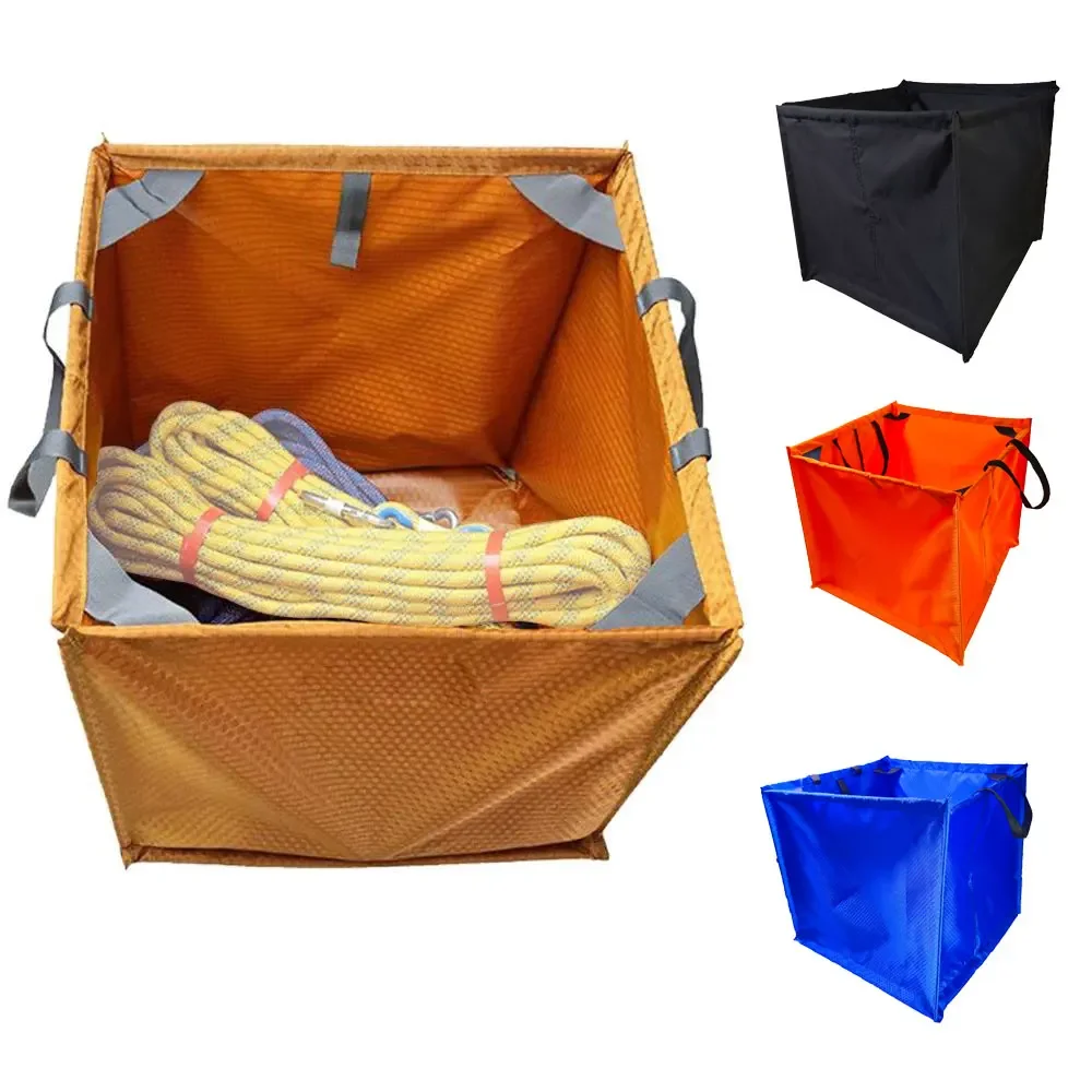 3-Color-Nylon-Folding-Cube-Rock-Climbing-Arborist-Throw-Line-Rope ...