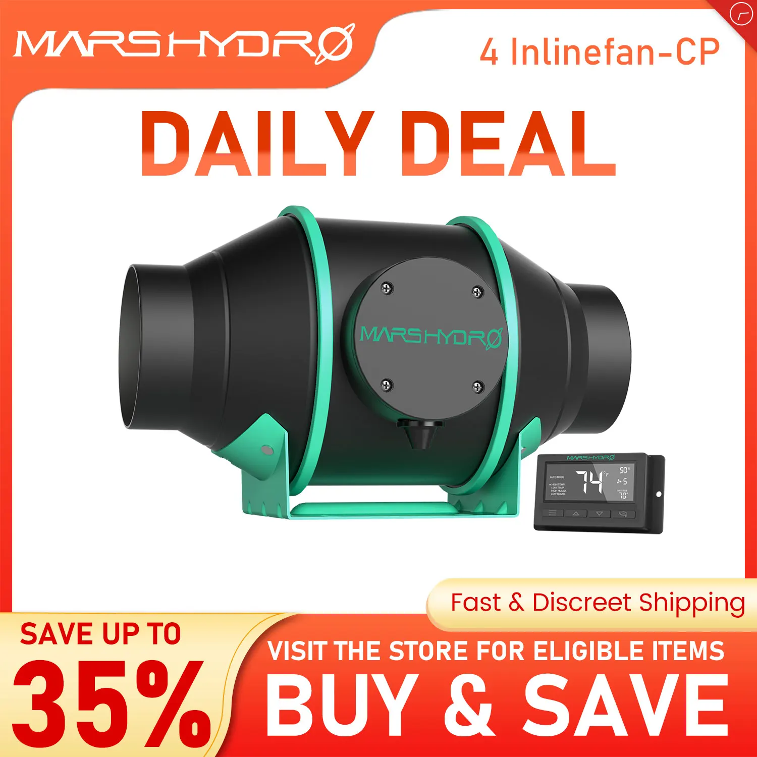 Mars-Hydro-4-6Inch-Intelligent-Inline-Duct-Fan-with-Controller-for ...