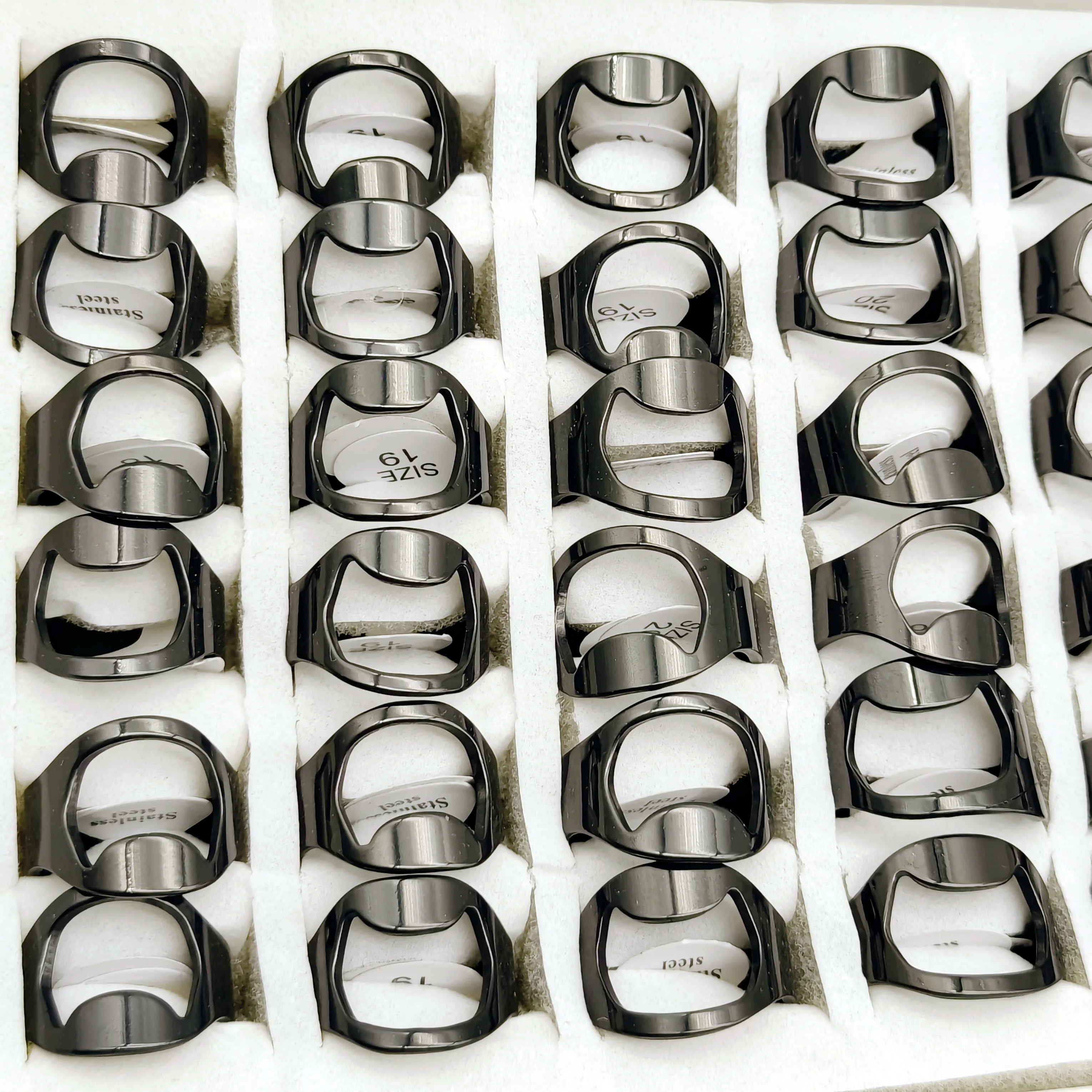 20Pcs-Bottle-Opener-Ring-Creativity-Corkscrew-Stainless-Steel-Finger-Ring-Beer-Can-Openers ...