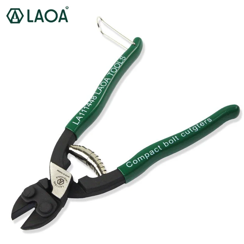 LAOA 8 inch Handheld Wire Cutter Industrial Cr-Mo Steel Cutter Pliers ...