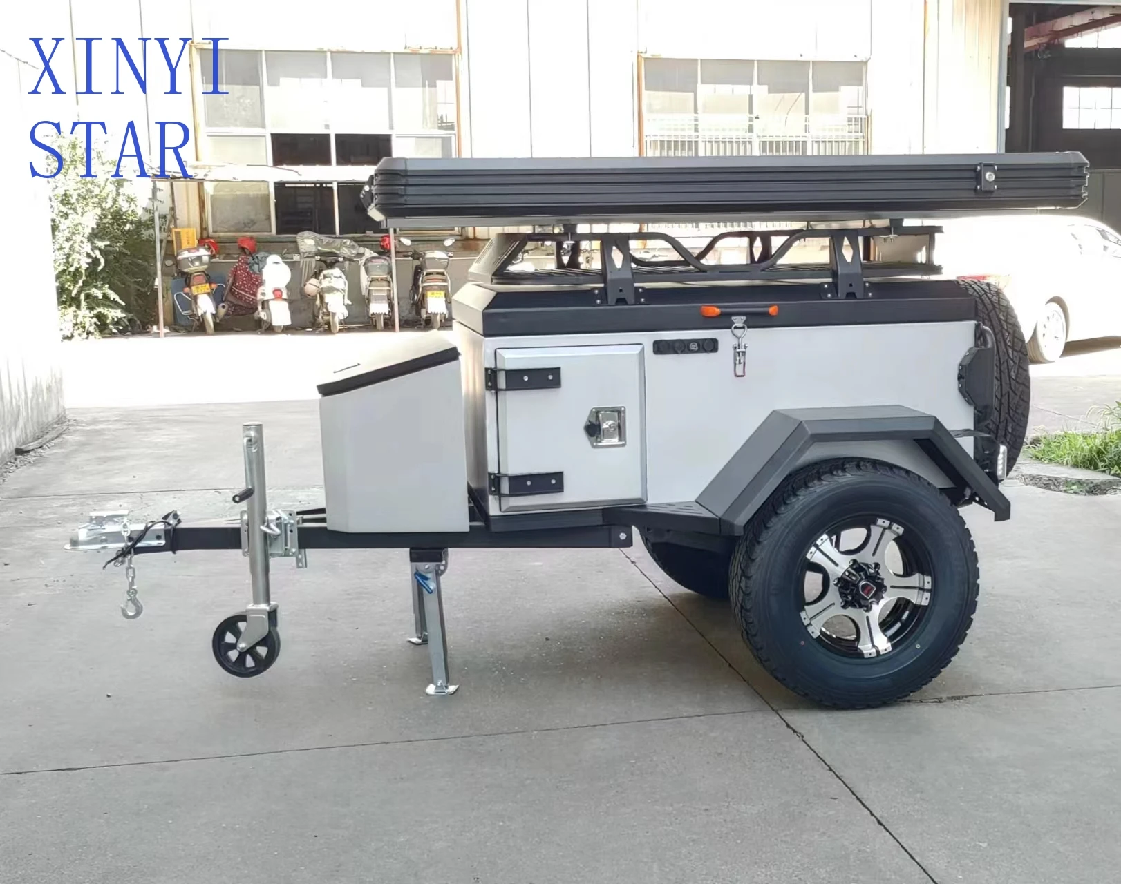Small Aluminum Mobile Home Trailer for Camping camping trailer ...
