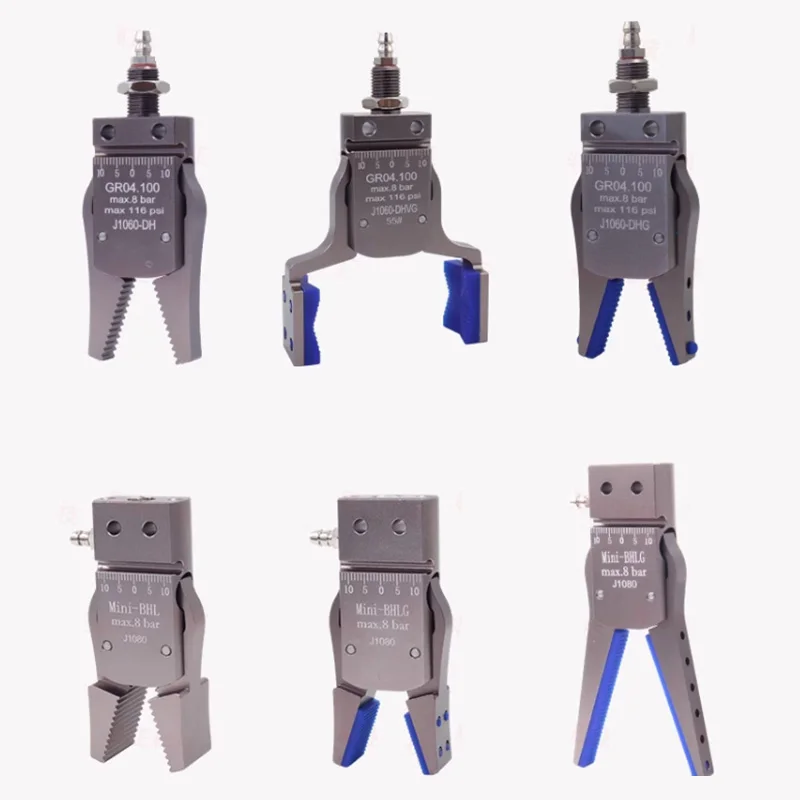 Robot-mini-grippe-fixture-magnetic-widened-large-opening-claw-pneumatic ...
