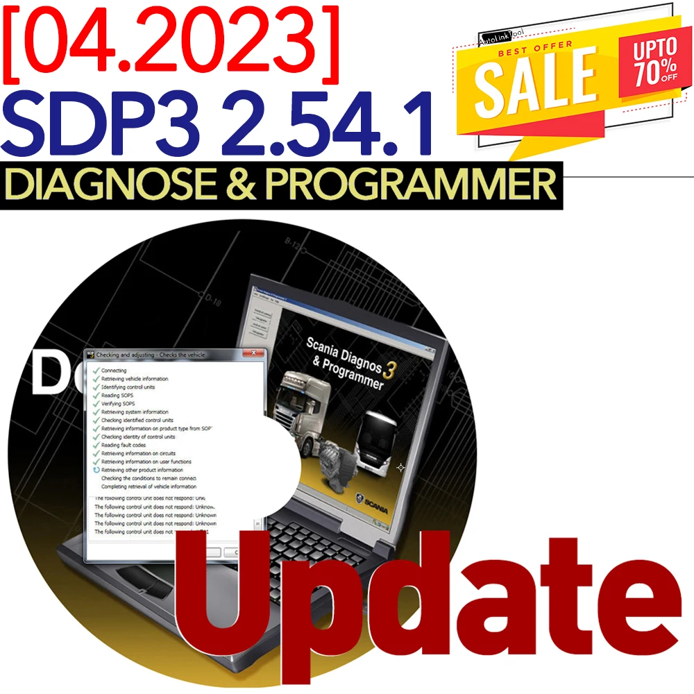 VCi3 VCI-3 SDP3 sdp3 2.54.1 Diagnose & Programmer for SCAN1A VCI2/VCI3 ...
