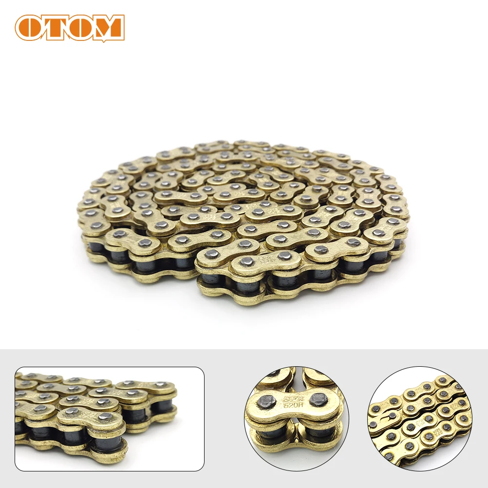 OTOM-Motorcycle-Universal-520-Chain-110L-120L-Drive-Chain-General ...