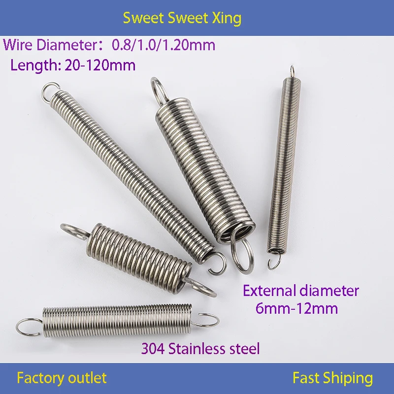 Open-Loop-Hook-Spiral-Cylindrical-Spiral-Extension-Spring-304-Stainless ...