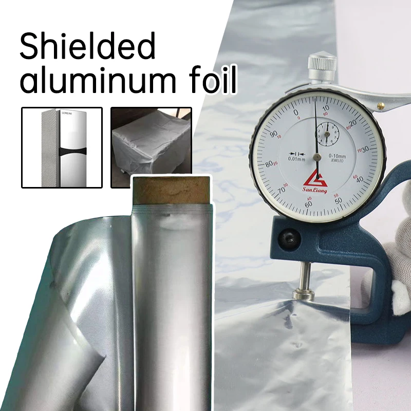 Rfid Shielding Aluminum Foil Paper Anti Degaussing Anti Scanning Wallet ...