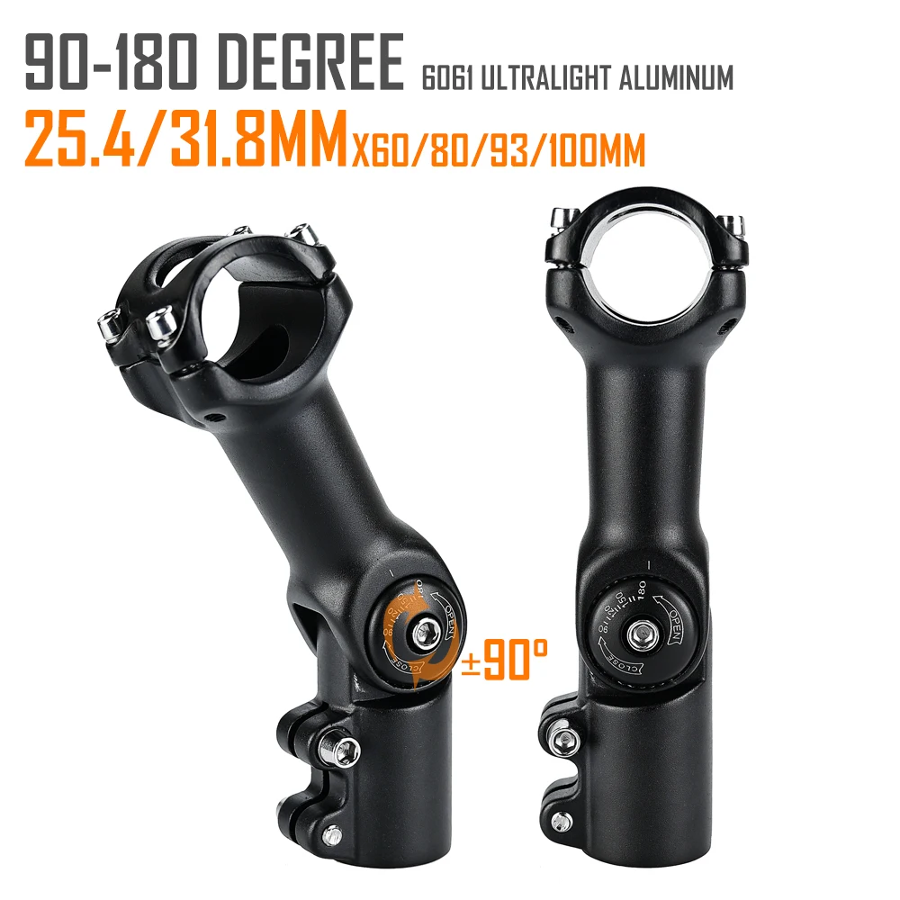 Adjustable-Bike-Stem-Riser-Extender-25-4-31-8mm-Aluminium-Bicycle ...