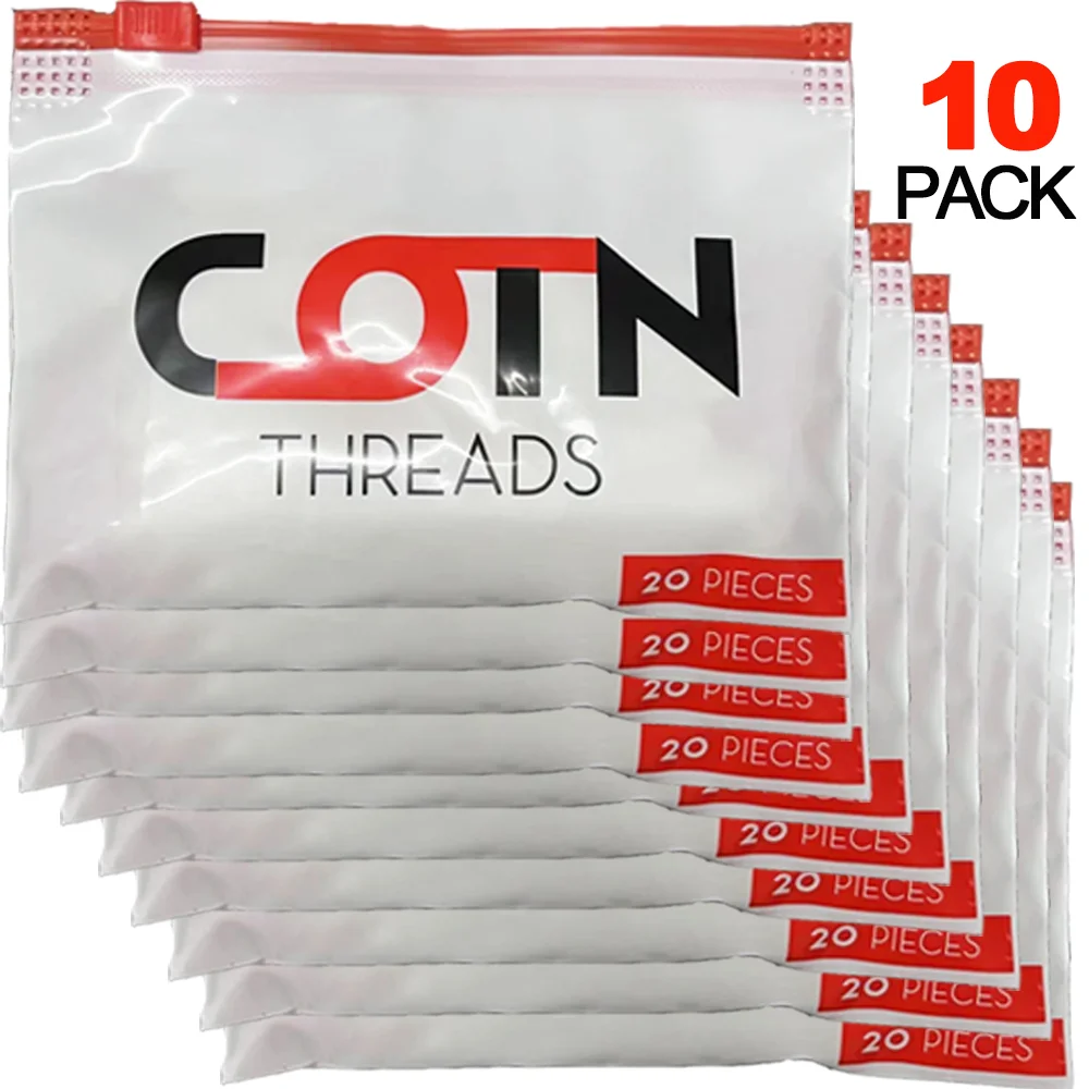 COTN-Thread-Origanic-Cotton-D3-0-L110mm-200PCS-Shoelace-Prebuild-Bacon ...