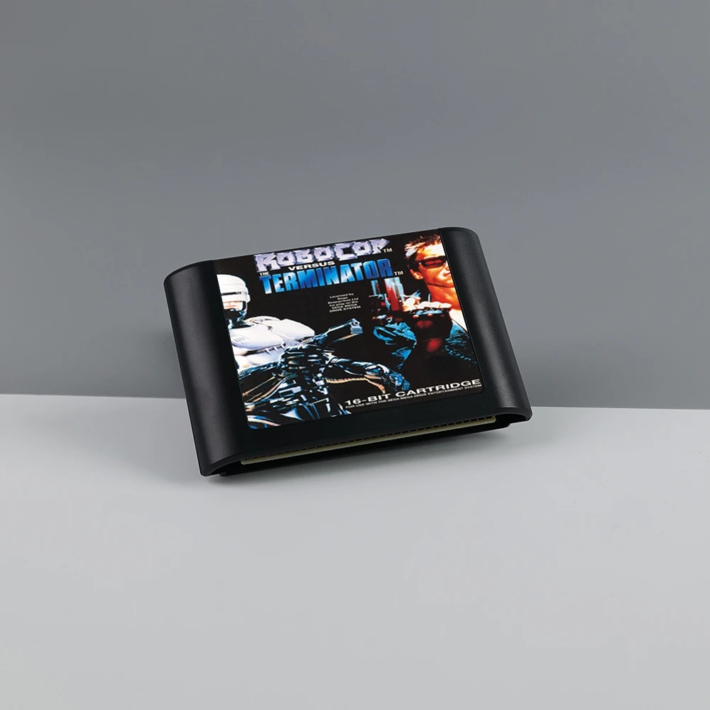 Robocop contra o terminator 16 bit md cartão de jogo para sega ...