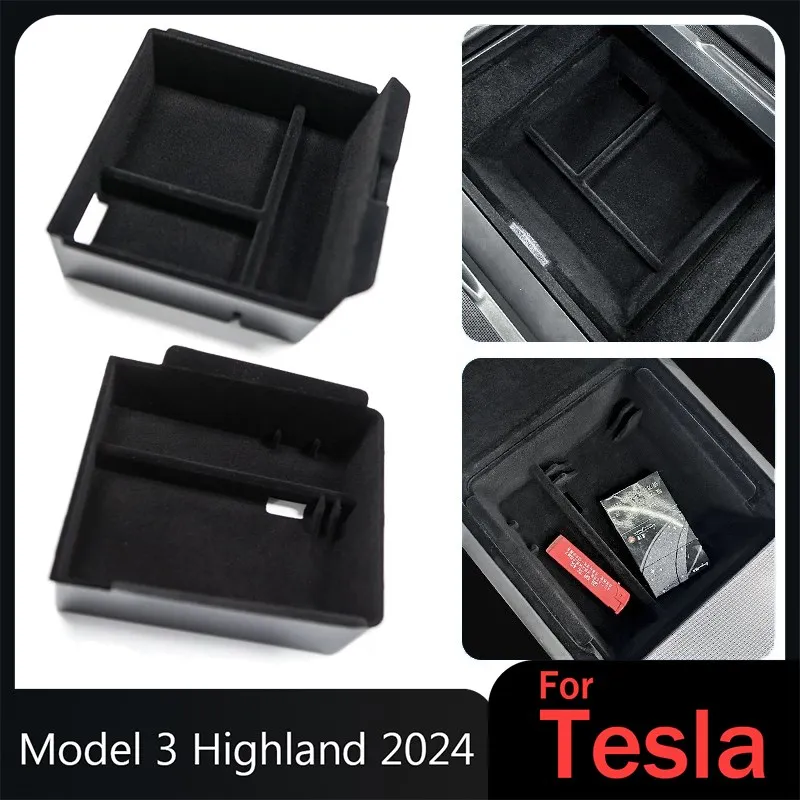 tesla-Storage-Box-For-tesla-model-3-highland-2024-Center-Console ...