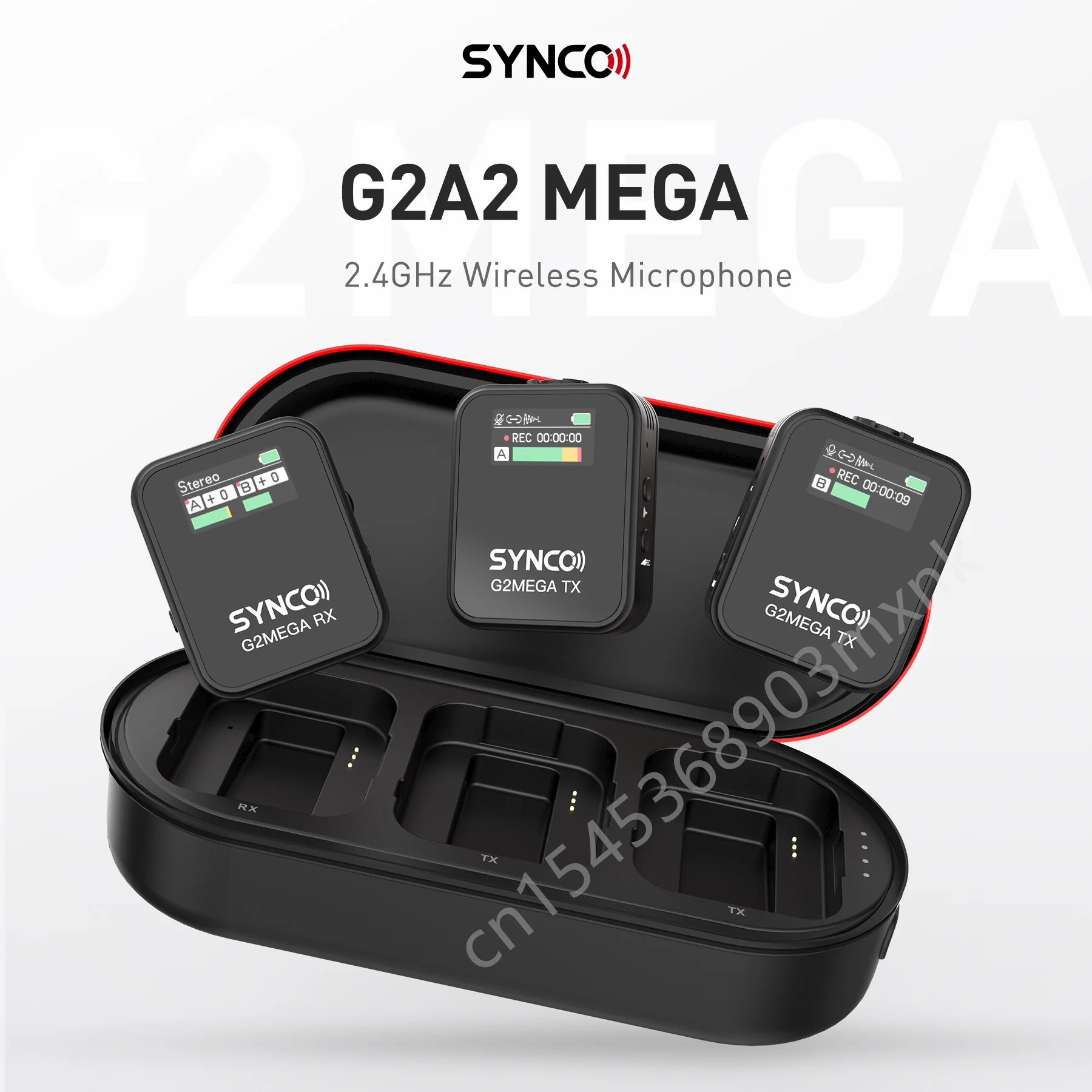 Synco-G2-A2-MEGA-Mikrofon-Audio-Music-Streaming-Studio-Recording ...