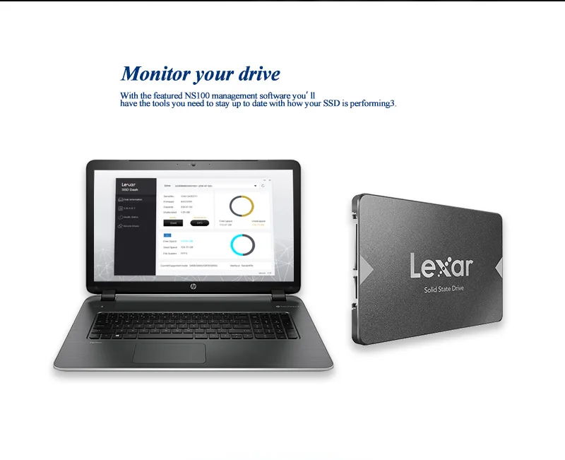 SSD-накопитель Lexar NS100 128/256/1024 Гб | AliExpress