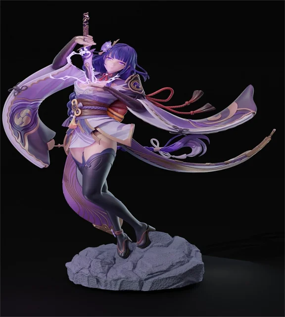 1/6 Scale Raiden Shogun Genshin Impact Resin Statue Studios, 46% OFF