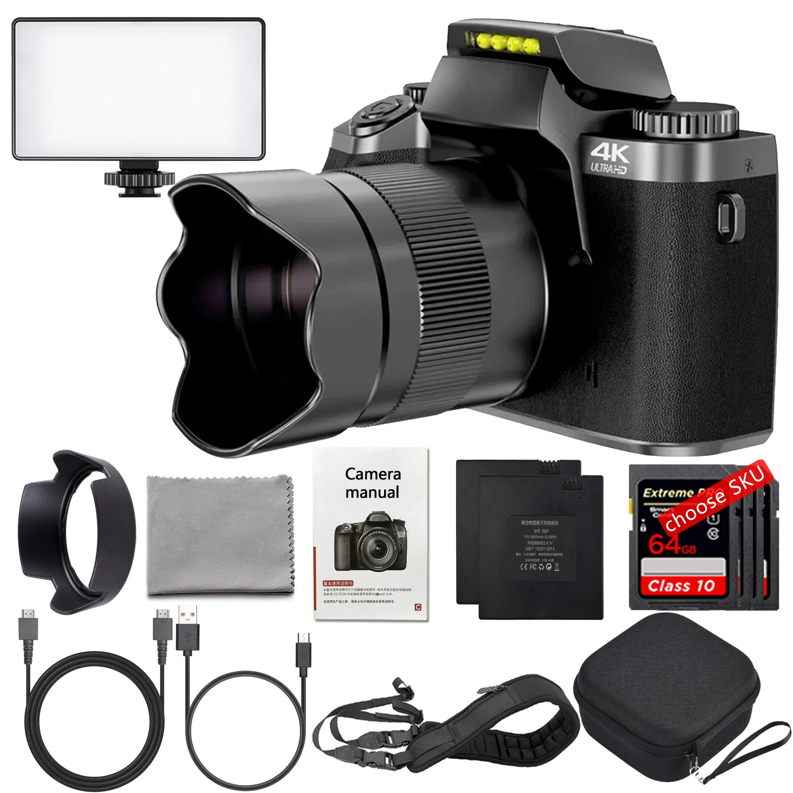 2024-4K-HD-DSLR-Camcorder-64MP-Auto-Focus-Photography-YouTube-Streaming ...