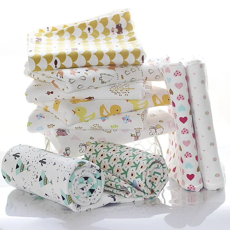 Cotton-Jersey-Fabric-Stretchy-Cartoon-Interlock-Fabric-For-DIY-Sewing ...