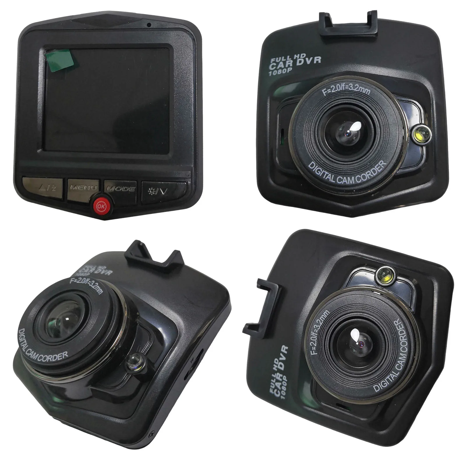 1080P Dash Cam 170 Degree Wide Angle Mini Camera Car DVR Video Recorder ...