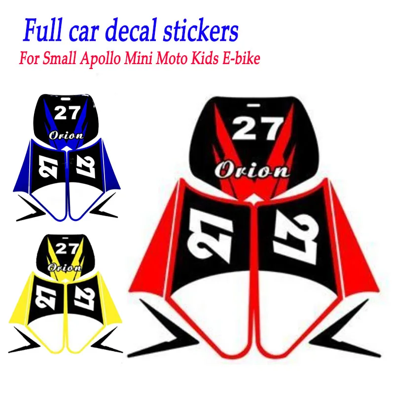 Full-car-decal-stickers-For-Small-Apollo-Mini-Moto-Kids-E-bike-Dirt-Pit ...