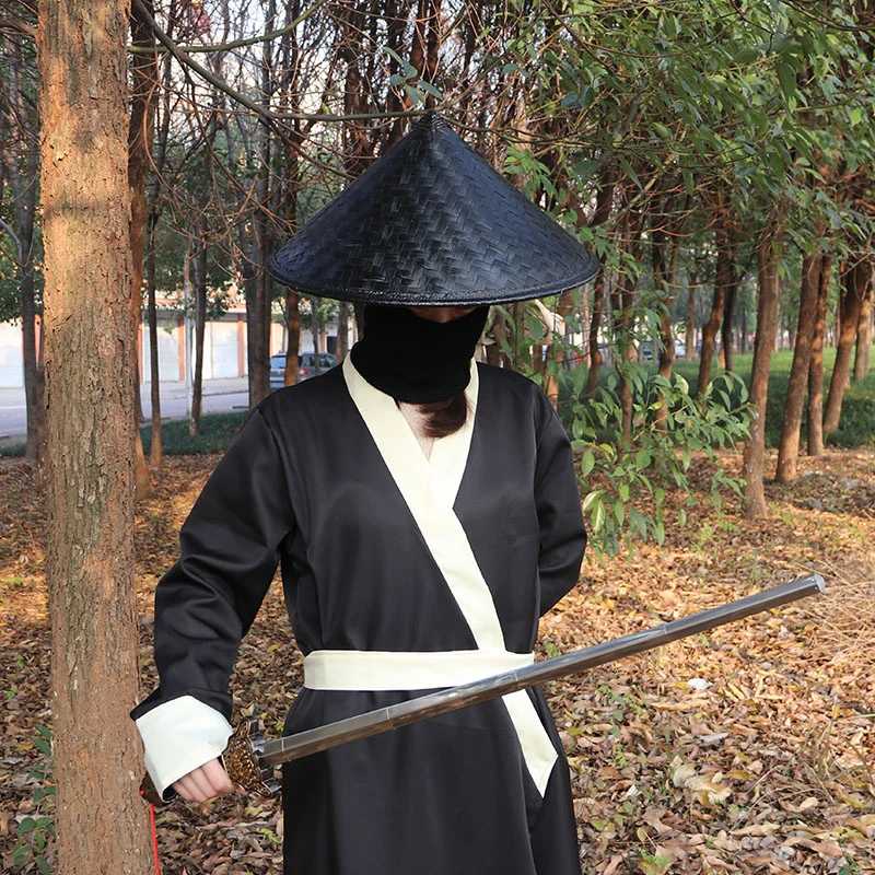 Traditional Chinese Style Kung Fu Bamboo Weave Hat Shaolin Japanese ...