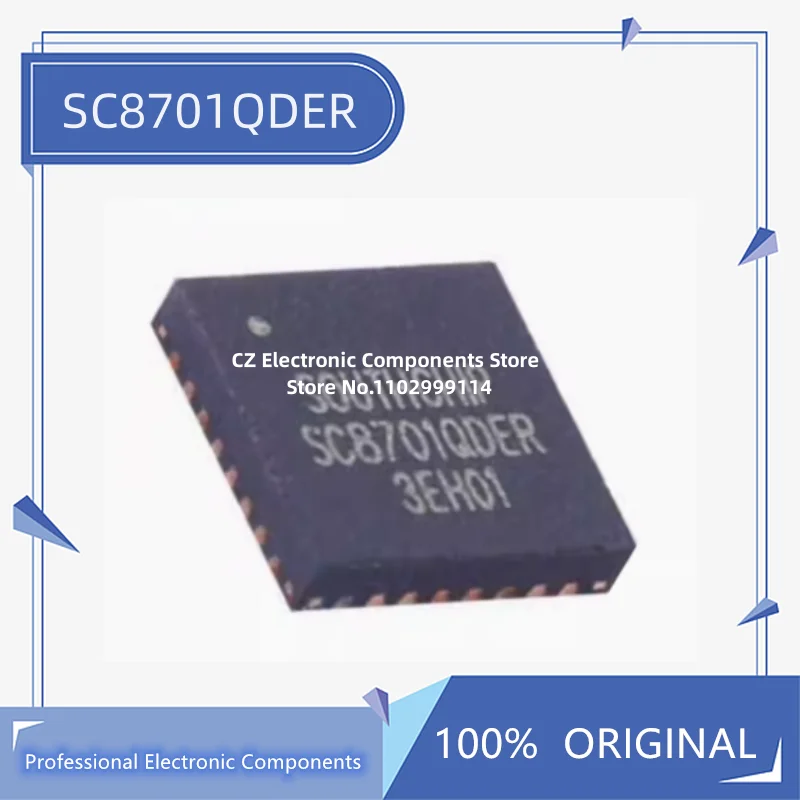 5PCS-LOT-SC8701QDER-SC8812AQDER-SC8721QFER-SC8112QDJR-SC8902QDHR-SC8329QFNR-SC8915QDHR-DC-DC ...
