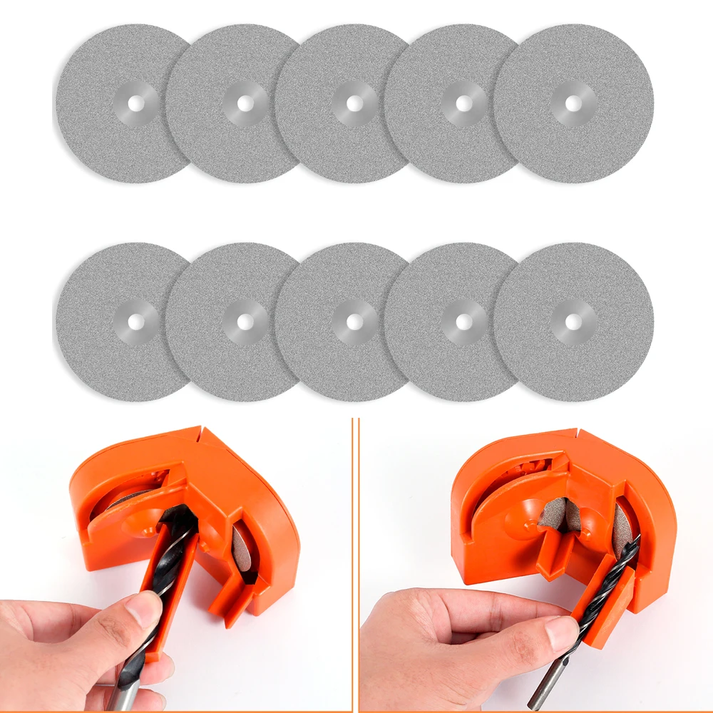 Drill-Bit-Sharpening-Disc-Sturdy-Drill-Machine-Blade-Portable-Drill-Bit ...
