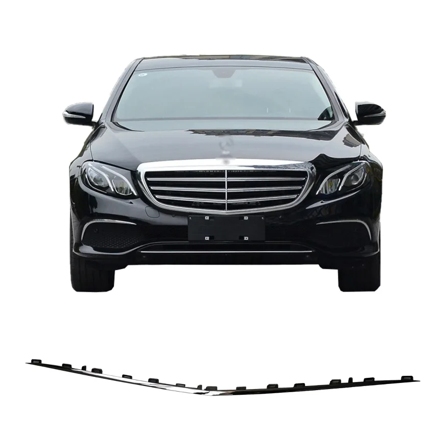Front bumper chrome decorative strip For Mercedes Benz E-Class W213 ...