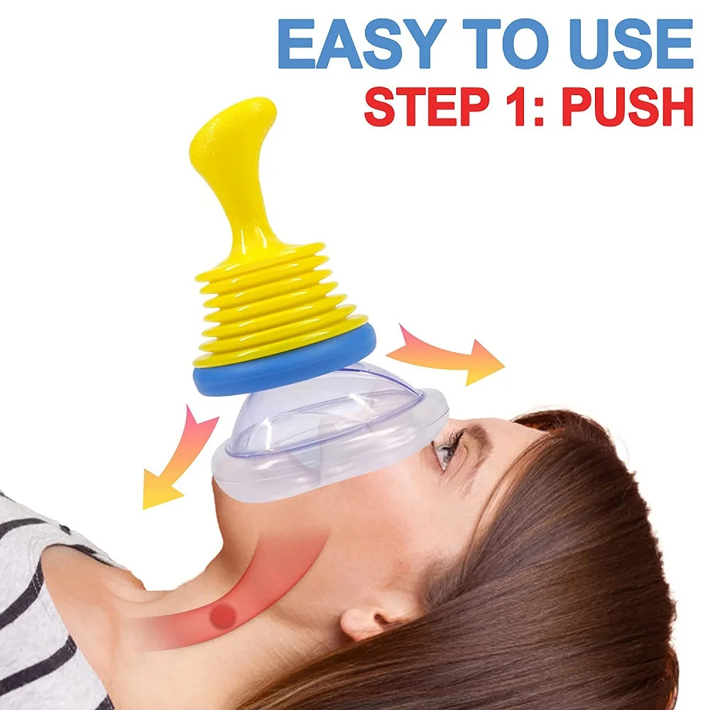 Professional Choking Emergency Device for Adult and Children with 2 ...
