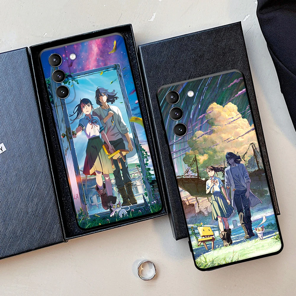Anime Suzume no Tojimari For Galaxy s23 Phone Case For Samsung Galaxy ...