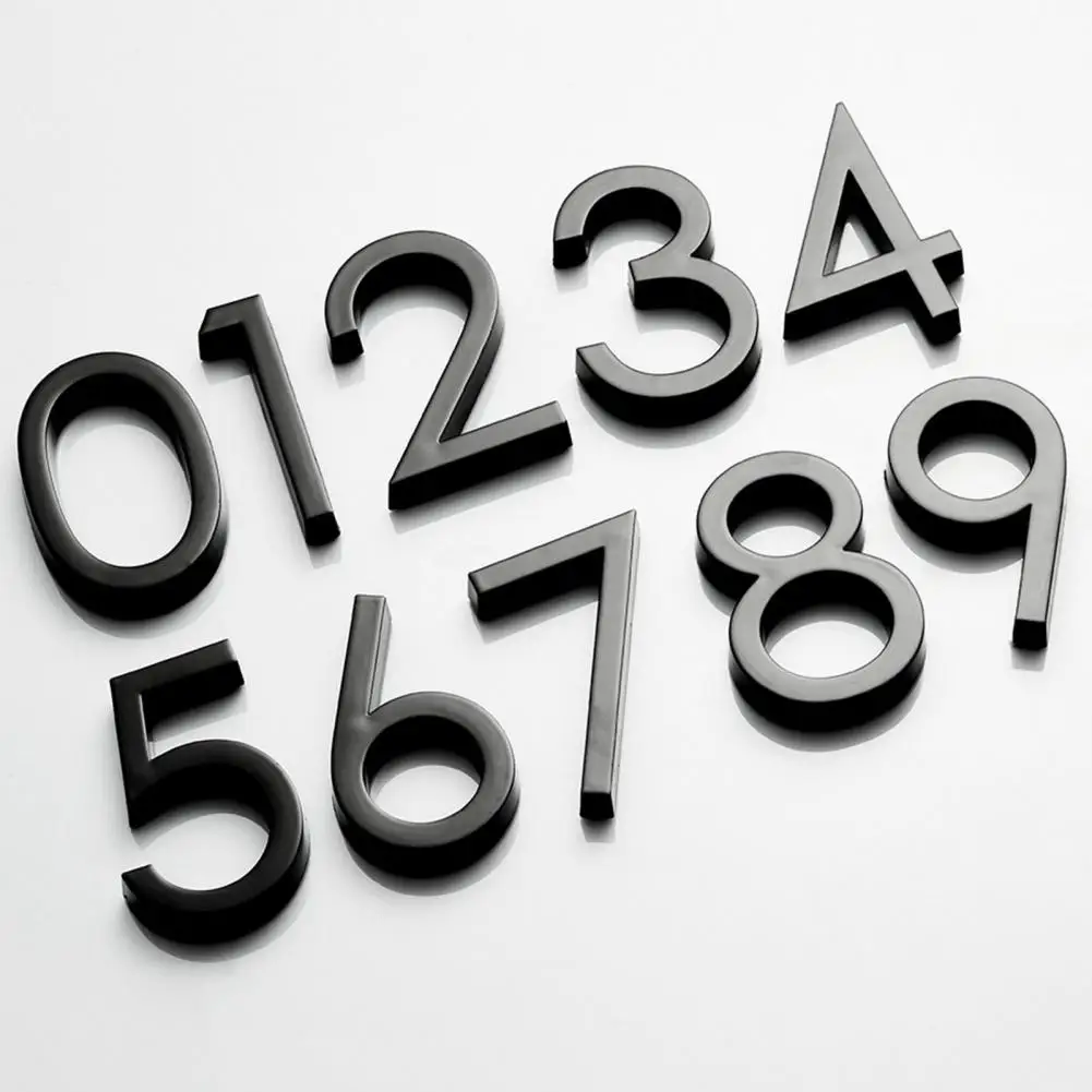 Modern-3D-House-Numbers-Heavy-Duty-Rust-proof-Simple-Installation ...
