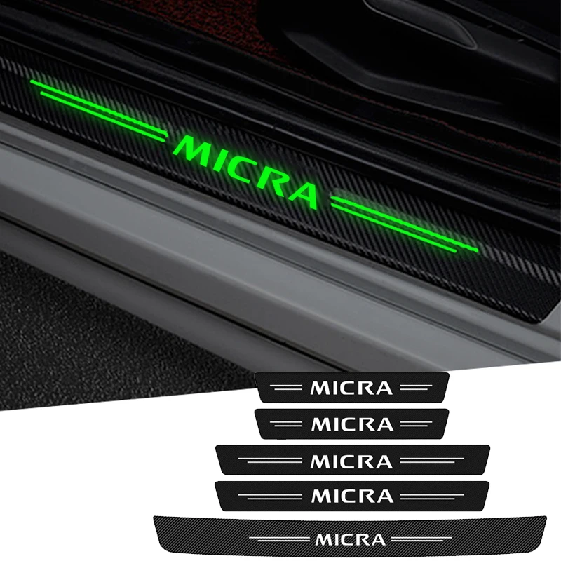 Luminous-Car-Door-Sill-Anti-Scratch-Decals-Sticker-Protective-Film ...