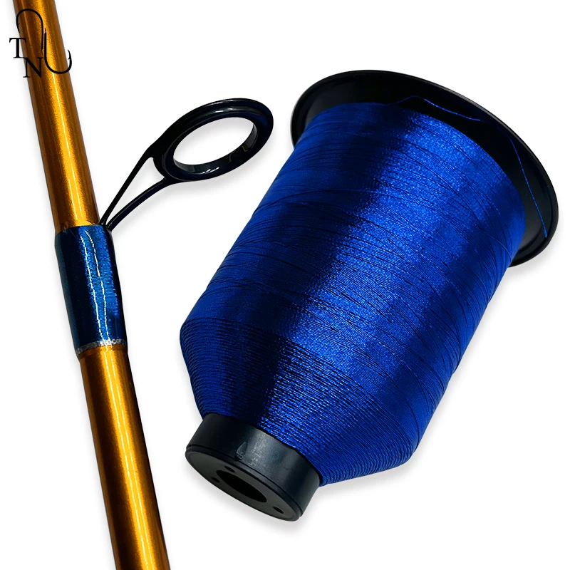 TN17 1600 Yards/Spool Metallic Material Fishing Rod Guide Winding ...