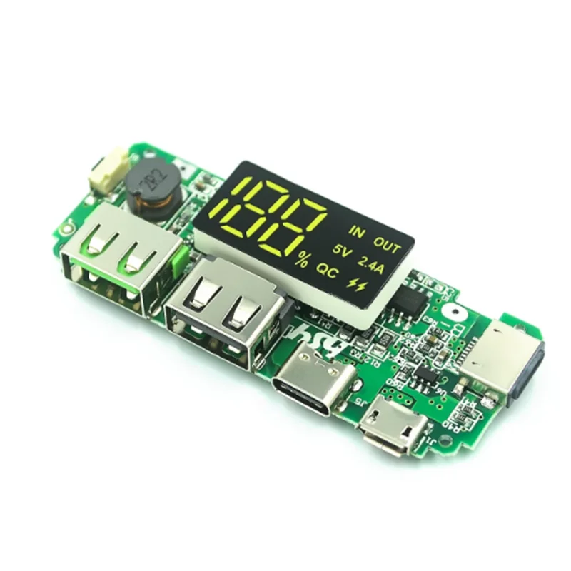 18650-Charging-Board-Dual-USB-5V-2-4A-Mobile-Power-Bank-Module-186-50 ...