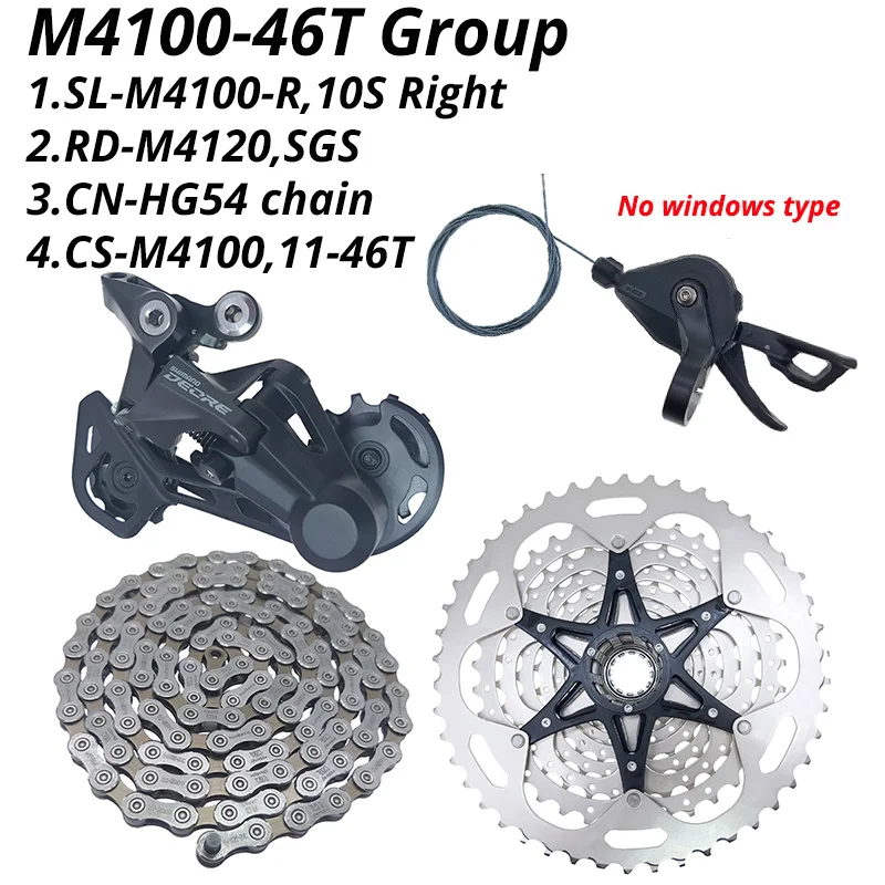 Online orders and shipping fast 100% Authentic SHIMANO Deore M4100 MTB ...