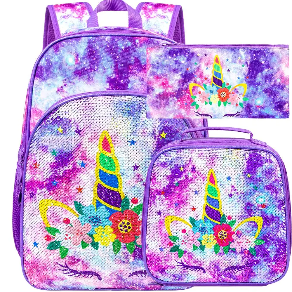 Kids-Backpack-for-Girls-Prechool-Elementary-Kindergarten-School-Bookbag ...