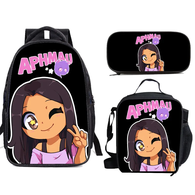 Hip-Hop-Youthful-Aphmau-3D-Print-3pcs-Set-Student-Travel-bags-Laptop ...