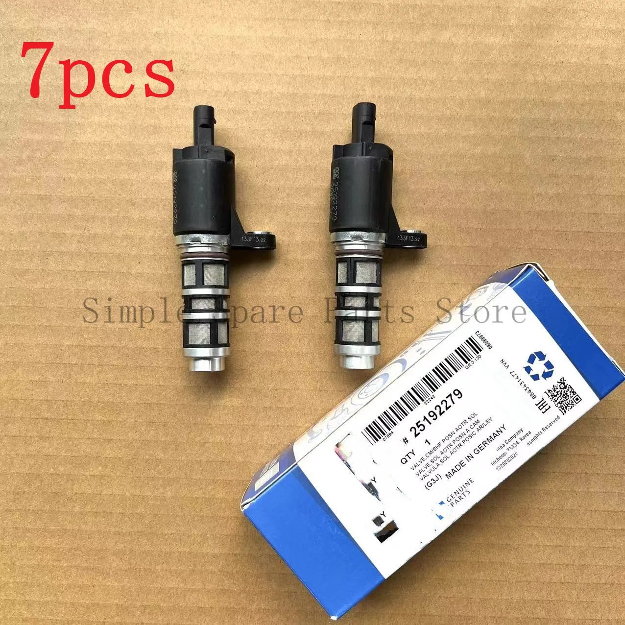 7pcs-25192279-VVT-Solenoid-Oil-Control-Valve-Fits-GM-Chevrolet-Spark ...