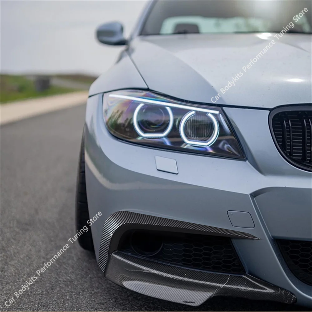 For Bmw E90 E91 Lci Front Bumper Lip Splitter Canards 3 Ser 320i 330d ...
