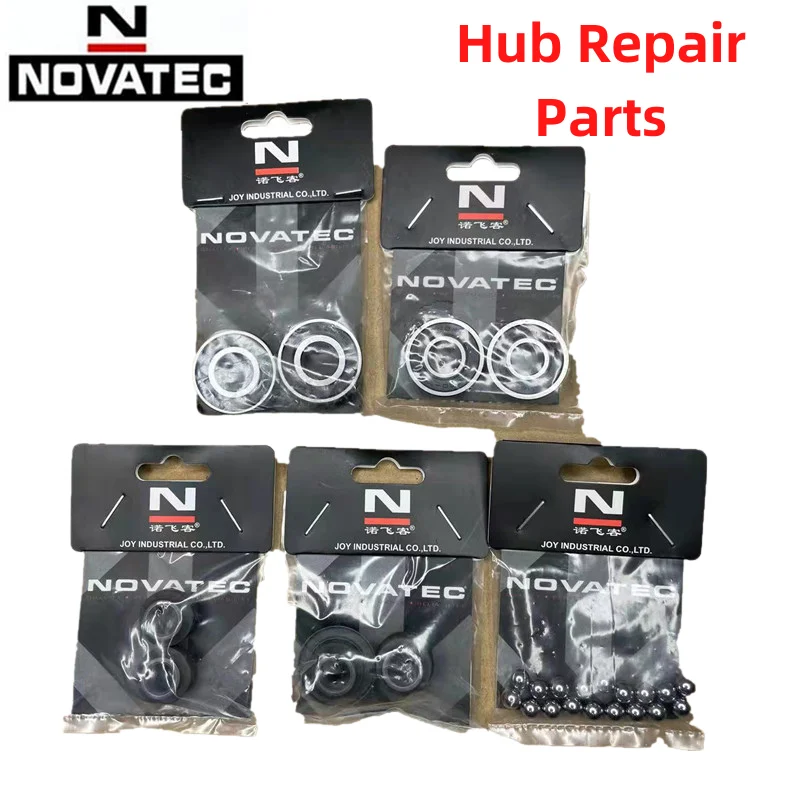 NOVATEC Bicycle Hub 6.35mm Steel Ball for MTB Mountain Bike Front and ...