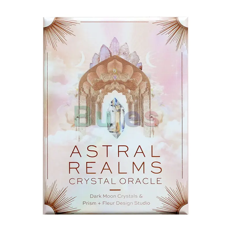 Dark Moon Crystals Astral Realms Crystal Oracle: 33 cartas a todo Color ...