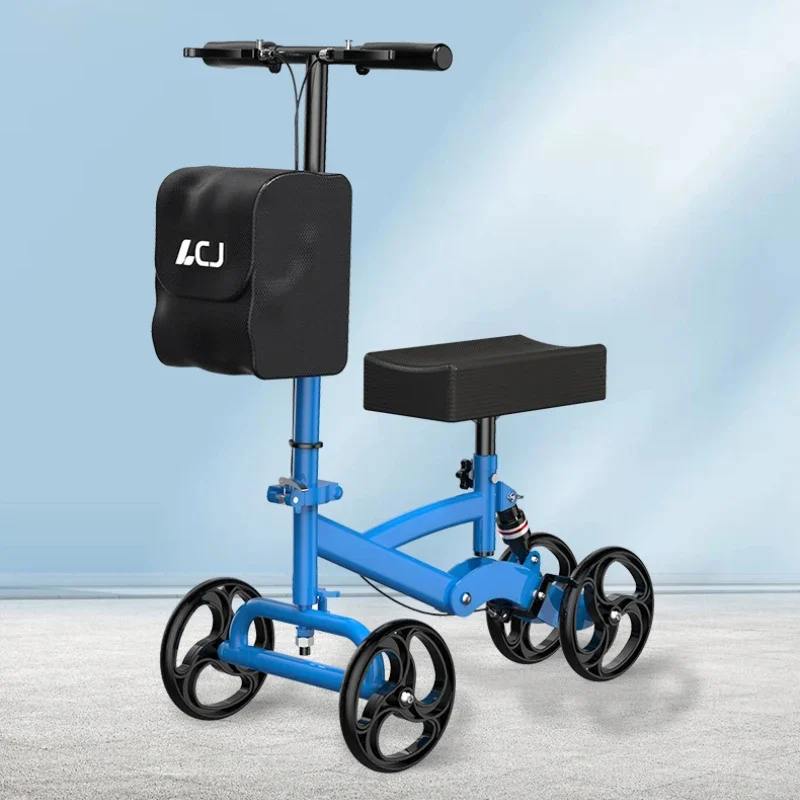 Adjustable Knee walkers for elderly Foot Injury Recovery Knee Scooter ...