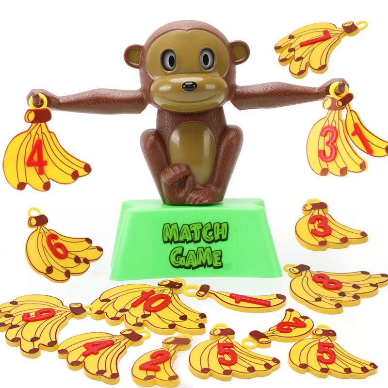 Banana-Monkey-Numbers-Scales-Math-Addition-Subtraction-Montessori-Toys ...