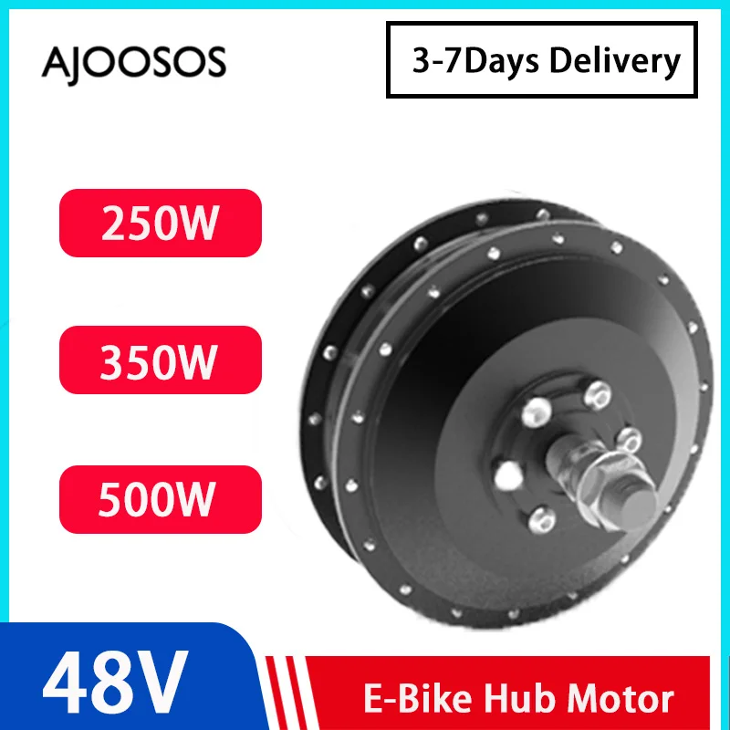 48V-250W-500W-Electric-Bike-Front-Rear-Hub-Motor-Rated-Speed-25-45KM-H ...
