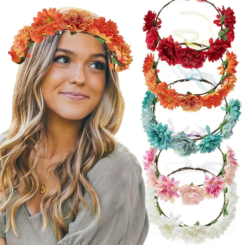 Flower-Headband-Bride-Wedding-Party-Headhoop-Ladies-Girl-Headdresses ...