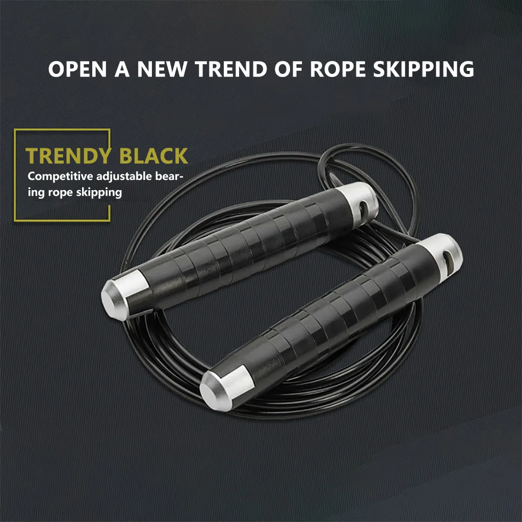 Aerobic-Exercise-Boxing-Skipp-Jump-Rope-Adjustable-Bearing-Speed ...