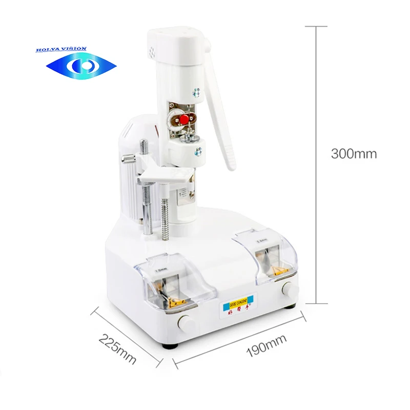 Optical-Lens-Drilling-Apparatus-Machine-Optometry-Eyeglasses-Rimless ...