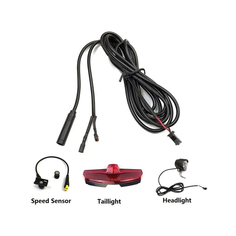 Tongsheng TSDZ2 verlichting kabel - BUDGET BIKES BRABANT